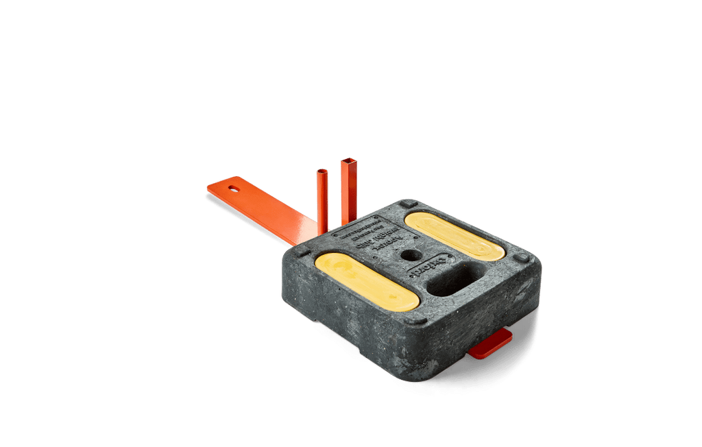 Temporary Fence Legs & Weights | Barrier HQ