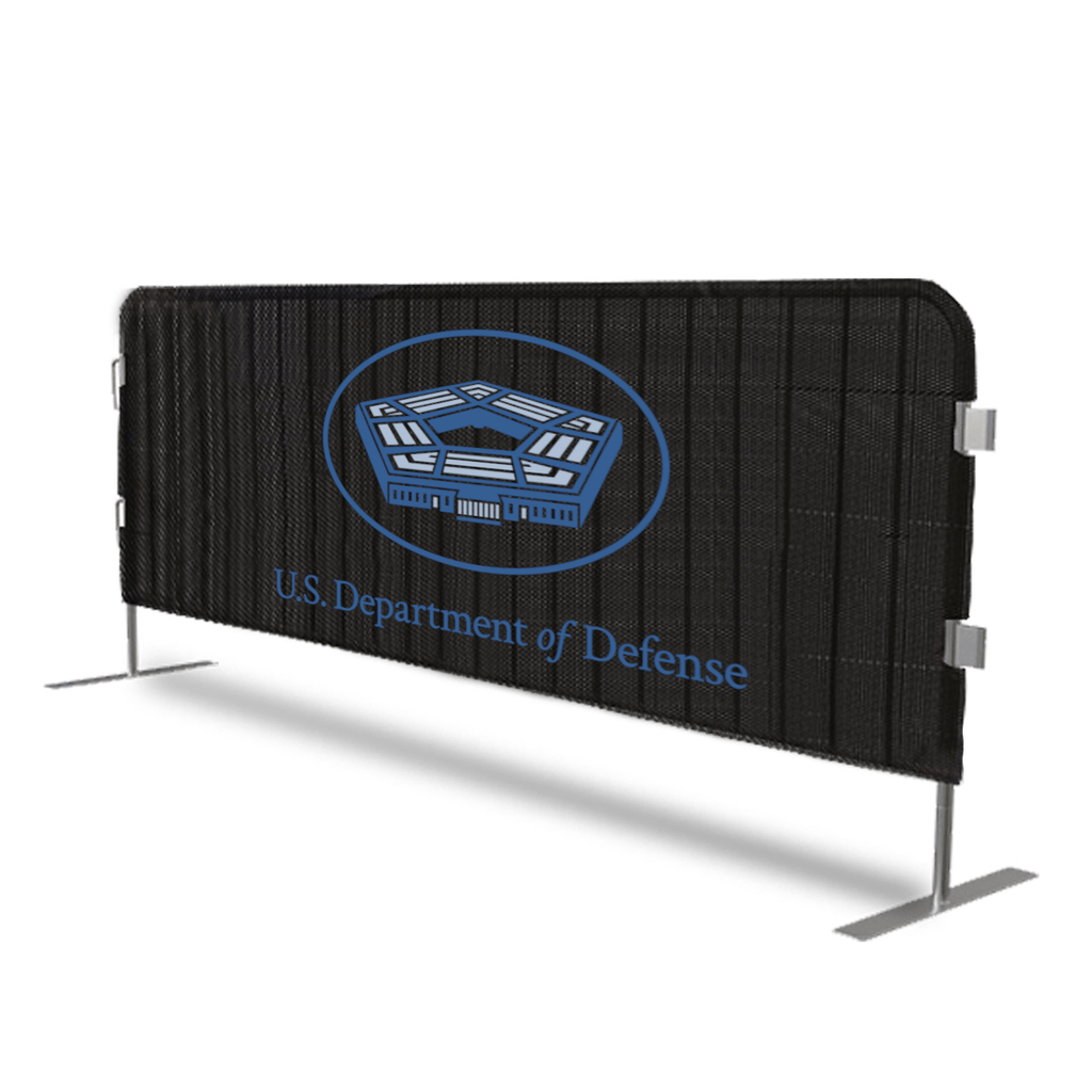 Barricade Covers & Crowd Barrier Jackets - BarrierHQ.com