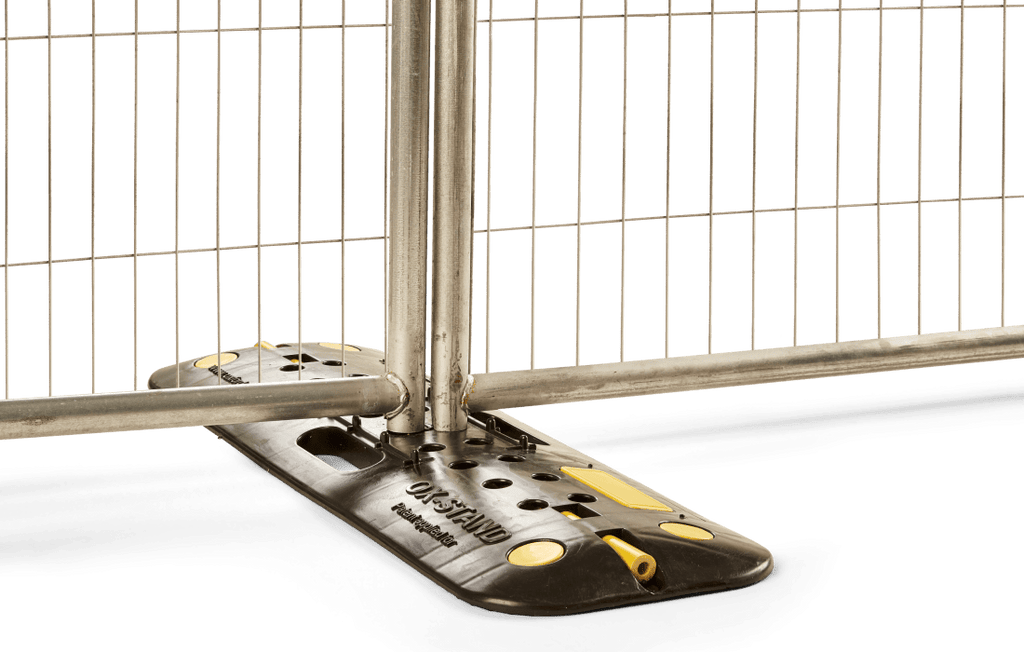 Temporary Fence Legs & Weights | Barrier HQ