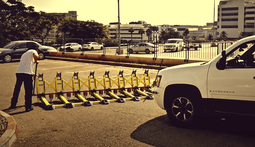 Anti-ram Safety Barrier MVB3X 3rd-gen - Mifram