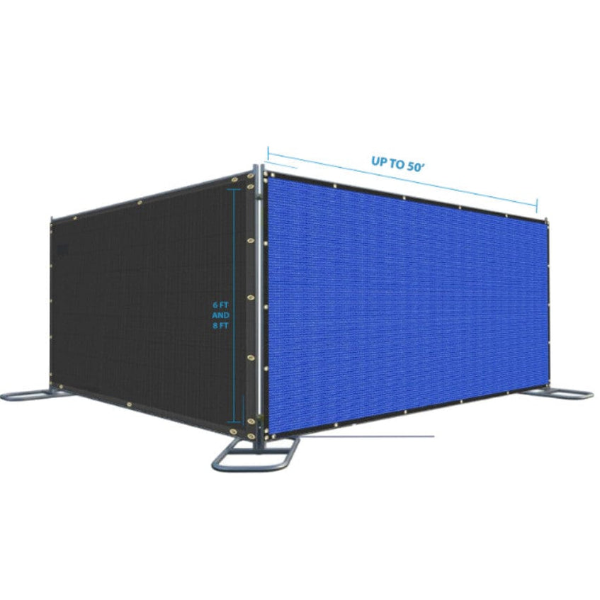 Fence Privacy Mesh Screen 68 50 w Reinforced Grommets