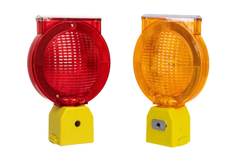 Barricade Lights Type A/C, Bi-Directional, Flashing, Solar / BDL-AC-R ...