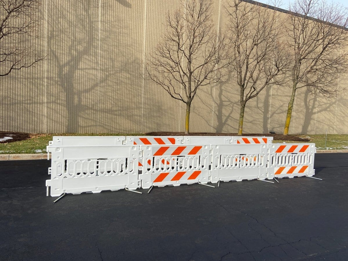ADA Compliant Pedestrian Barricade Pathcade by Plasticade 72L 38H