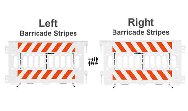 ADA Compliant Pedestrian Barricade Pathcade by Plasticade 72L 38H