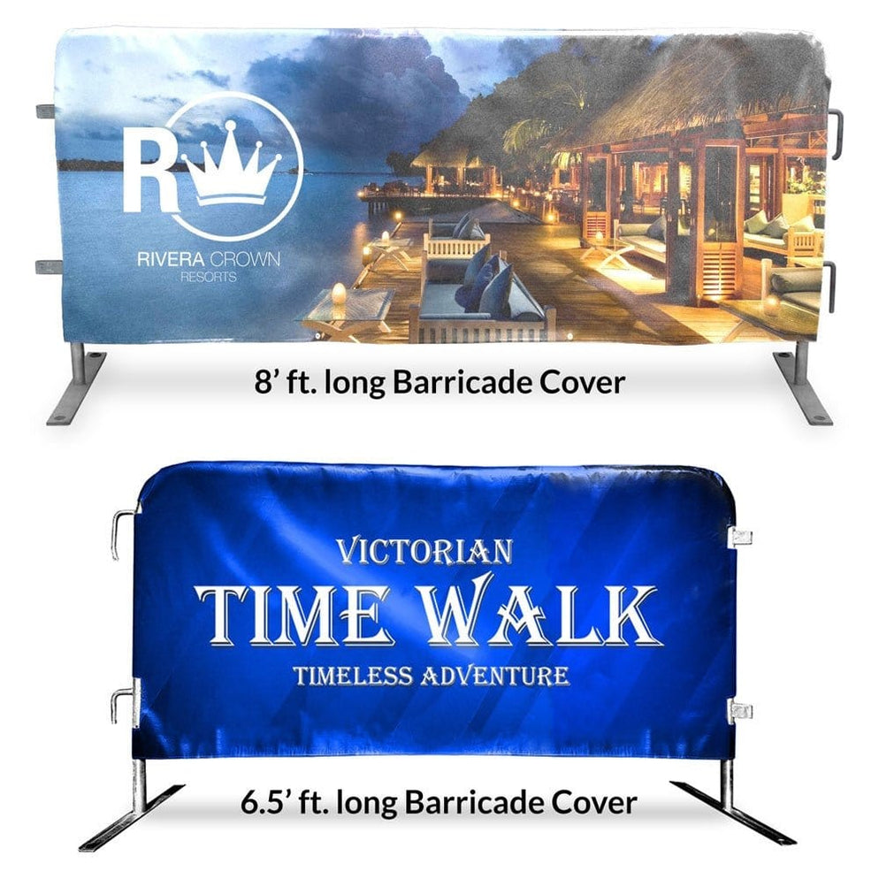 Barricade Covers & Barrier Jackets, 8' ft. (Digitally Printed ...