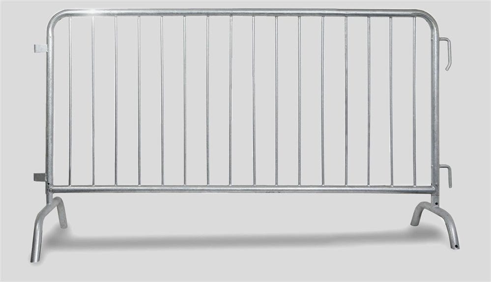 Crowd Control Steel Barricade 6.5' Ft. Heavy Duty (16 gauge)