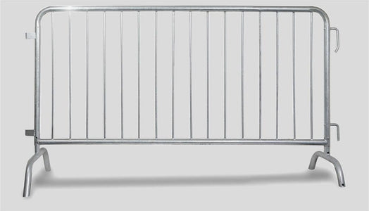 Crowd Control Steel Barricade 6.5' Ft. Heavy Duty (16 gauge)
