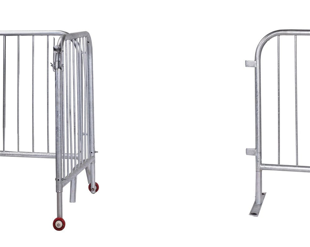 Classic Crowd Control Steel Barricade Gate Pedestrian Access