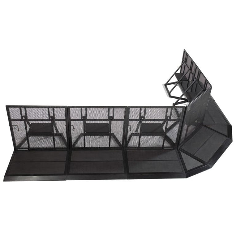 Concert Stage Barriers - 4 ft Steel — BarrierHQ.com
