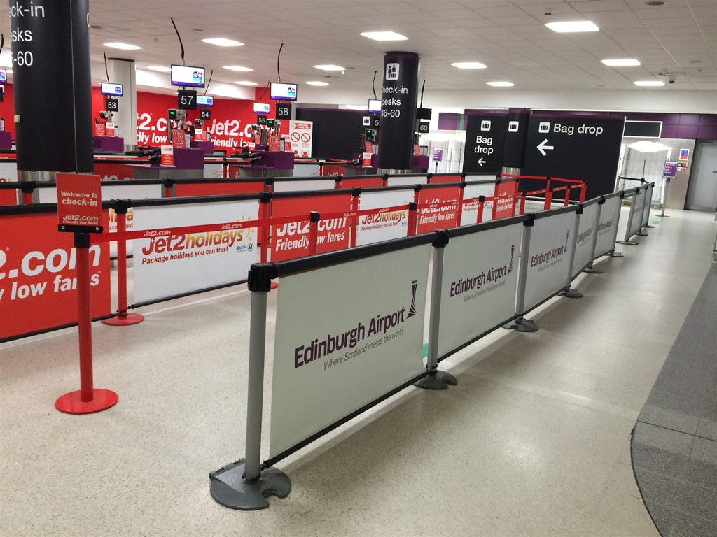 Crowd Control Advertising Panels - BarrierHQ.com