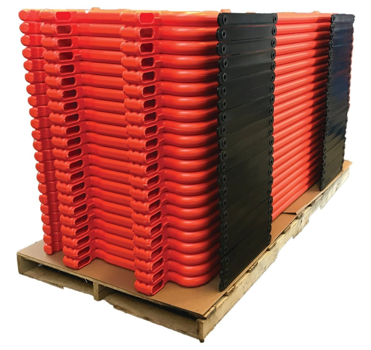 Crowd Control Plastic Barricade "Crowdcade Deluxe" by Plasticade 86"L ...