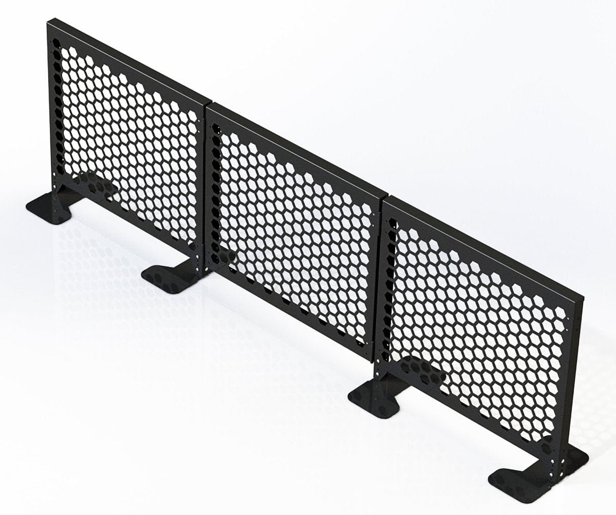 Essential Restaurant Partition - 3' ft Extender Panel