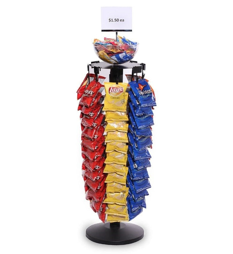 Merchandising Wheel with Bowl — BarrierHQ.com