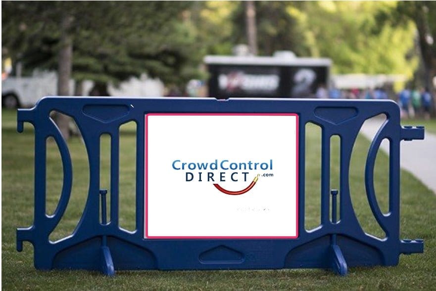 OTW Barricade Signage 36" X 28" - BarrierHQ.com