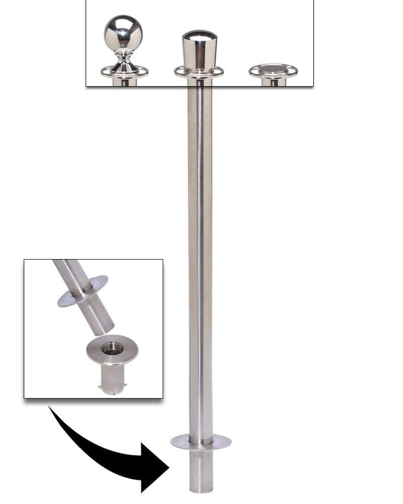 Professional Traditional Rope Stanchion - Removable