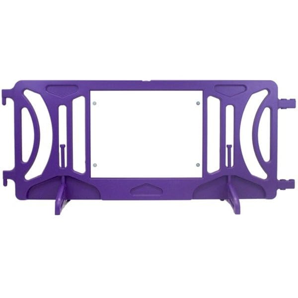 Purple Plastic Fillable Crowd Control Barricade OTW