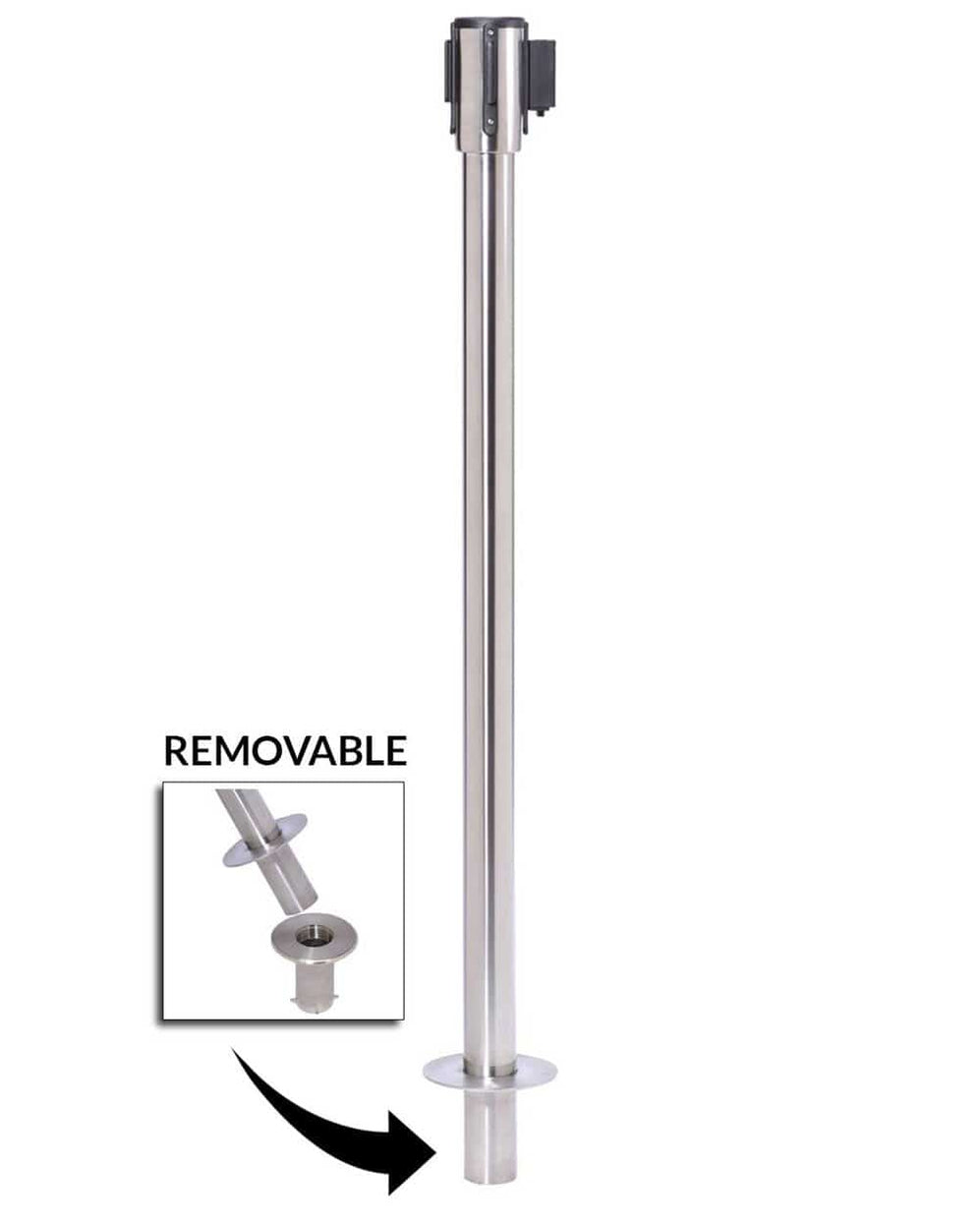 QueuePro 200 Removable Stanchion