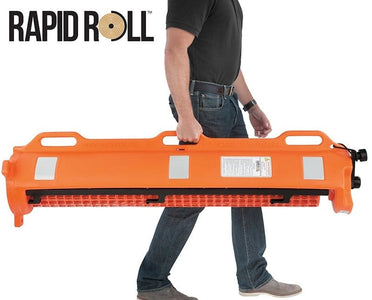 RapidRoll Outdoor Portable Barrier System 50 3 Legged System