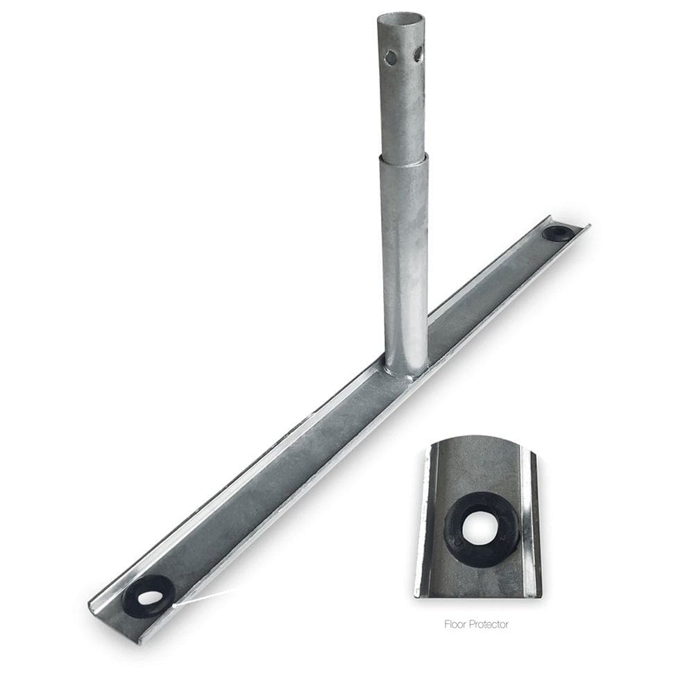 Replacement Parts - Steel Barricade Flat Feet — BarrierHQ.com