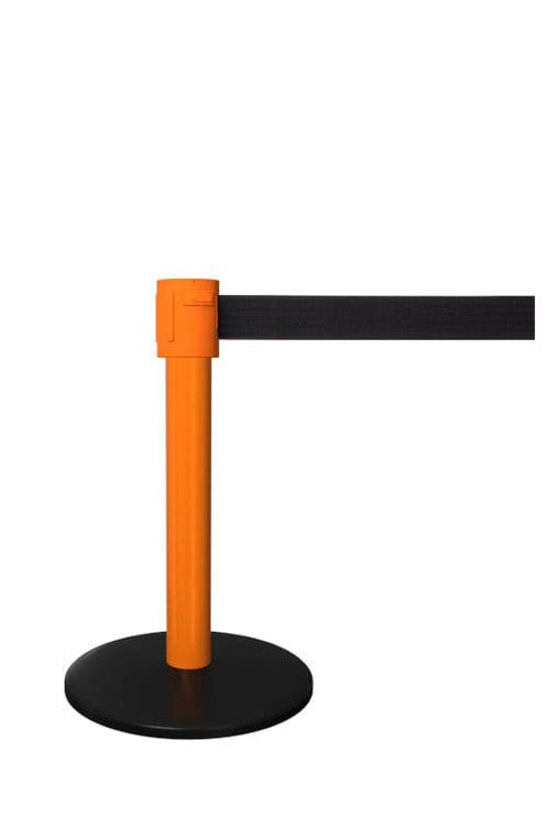 Retractable 35' ft. Belt Car Show Stanchion 24" height "Q-Boss 35 ...