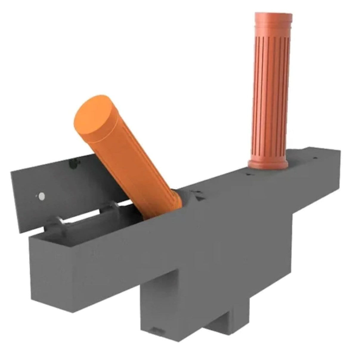 Retractable Bollards, Manual Vehicular Barrier System - 1200MRB Minute ...