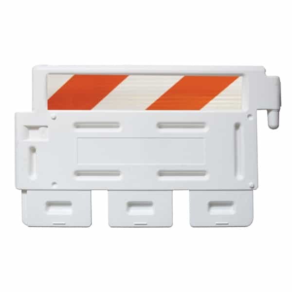 StrongWall LCD White Barricade with Engineer Grade Sheeting