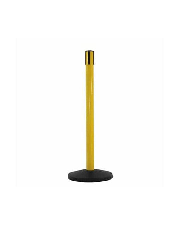 Yellow Red and Orange Barrier with 11 Retractable Belt QU900