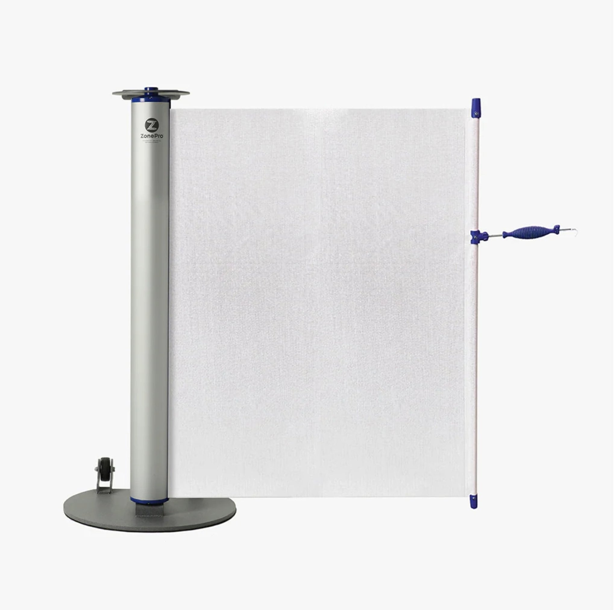 ZonePro Barrier Retractable 3' Wide CUSTOM Banner, SINGLE 12' Long ...