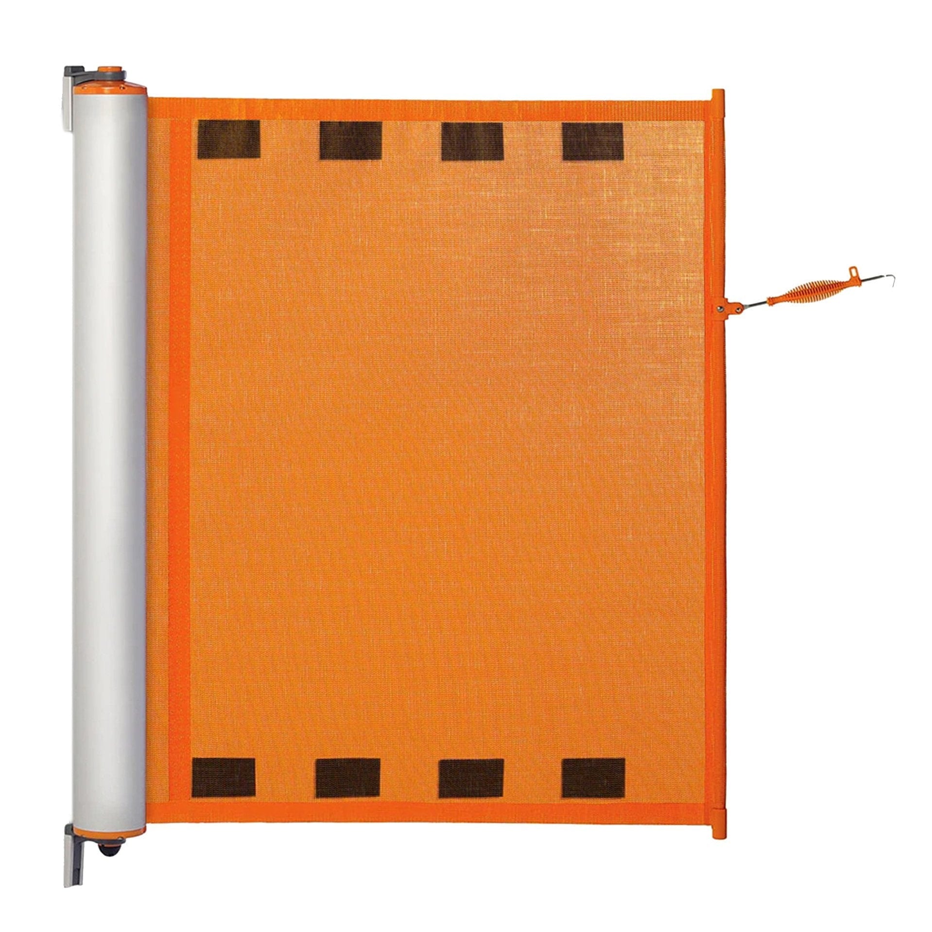 ZonePro Wall/Rack Mounted Fixed Retractable SAFETY Banner, SINGLE 14 ...