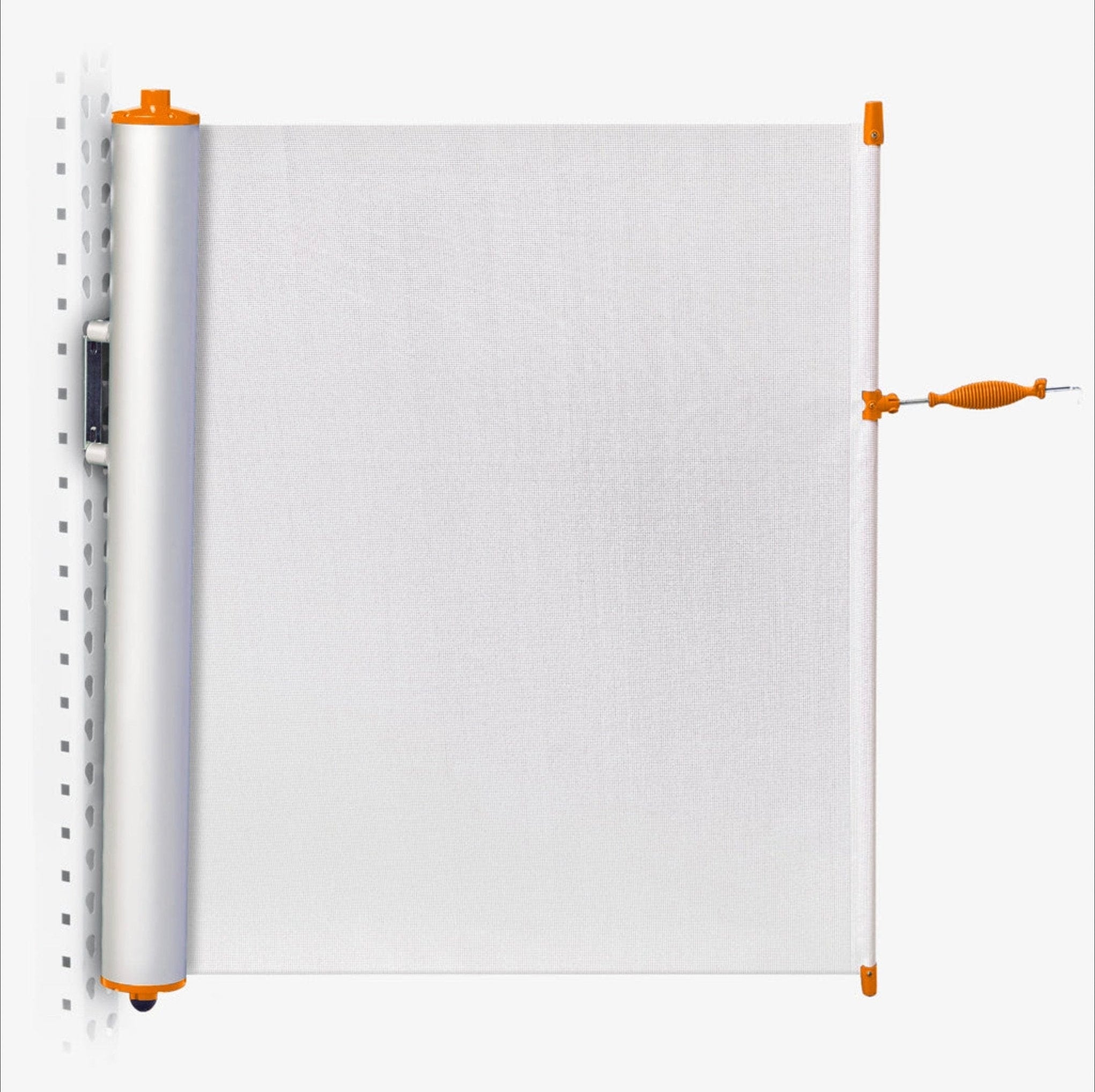 ZonePro Wall/Rack Mounted Portable Retractable CUSTOM Banner, SINGLE 1 — BarrierHQ.com